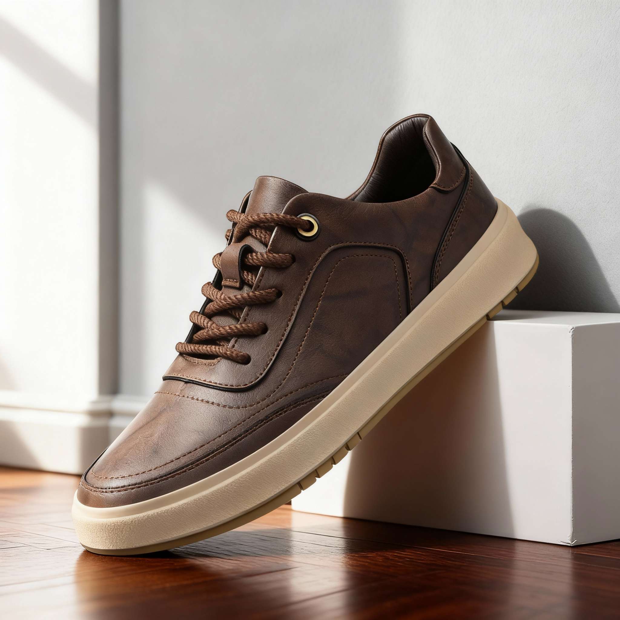Lucas Leather Sneakers – Hudson Hills