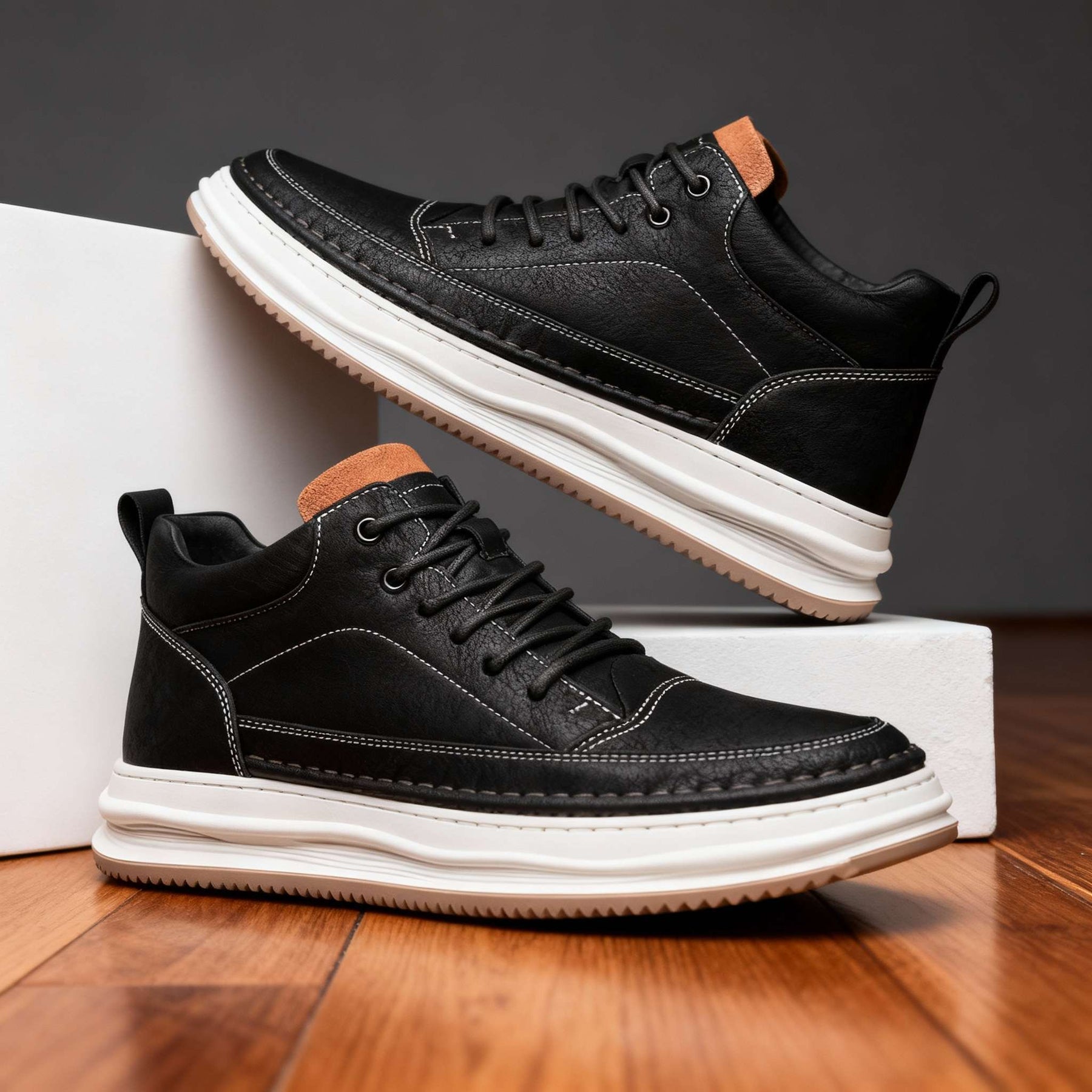 Robert Johnson Leather Sneakers – Hudson Hills